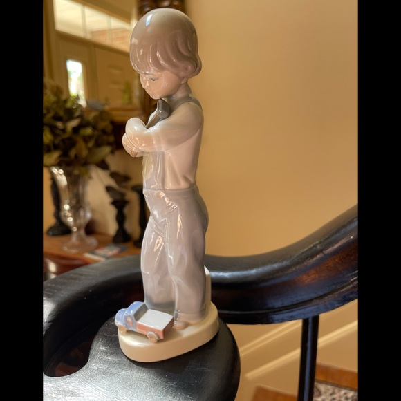 Lladro | Accents | Vintage Lladro Mechanic Boy With A Hammer Figurine 4897 Rare | Poshmark